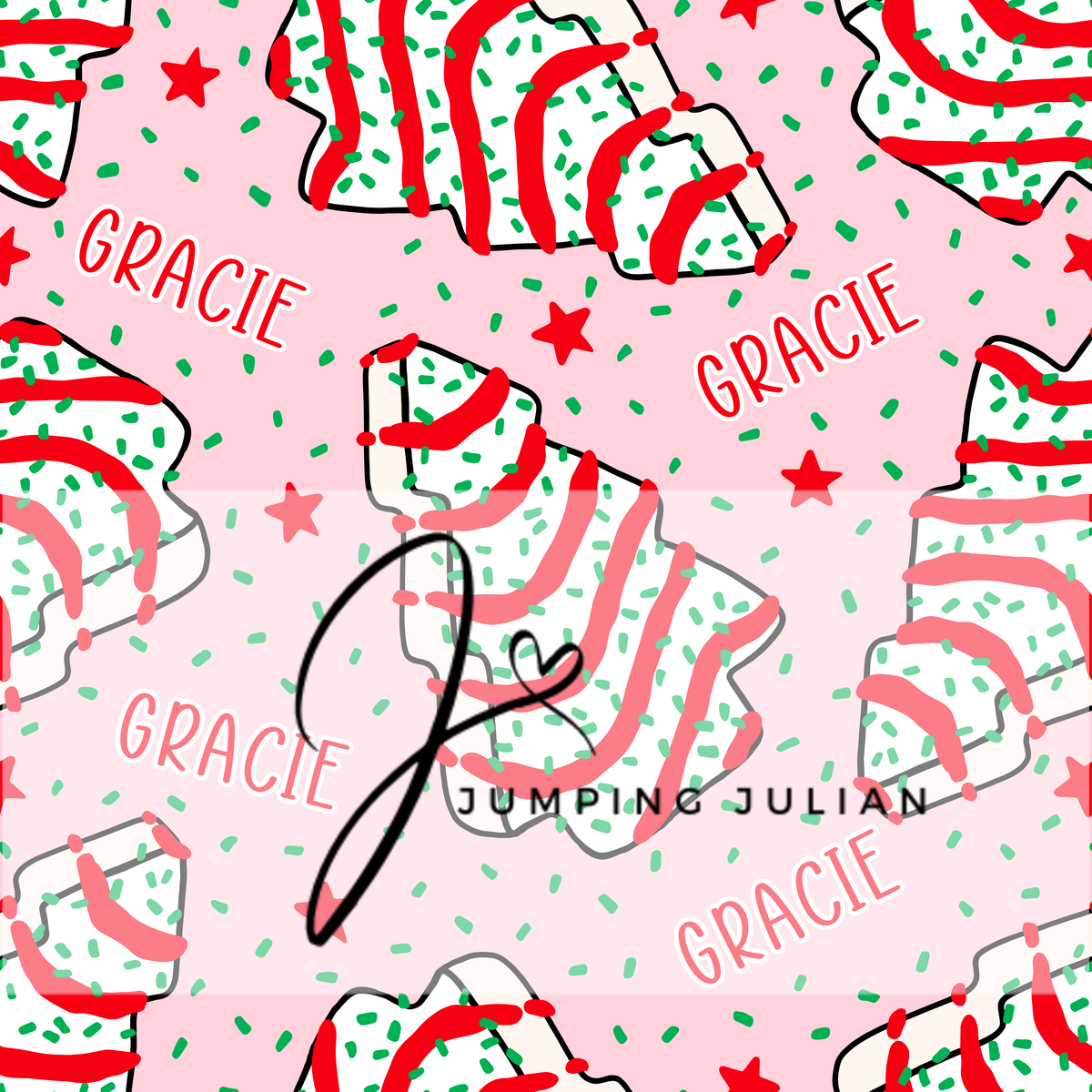 Personalized Christmas Cakes - RaspberryPatternCo – JJFPRE-ORDERS